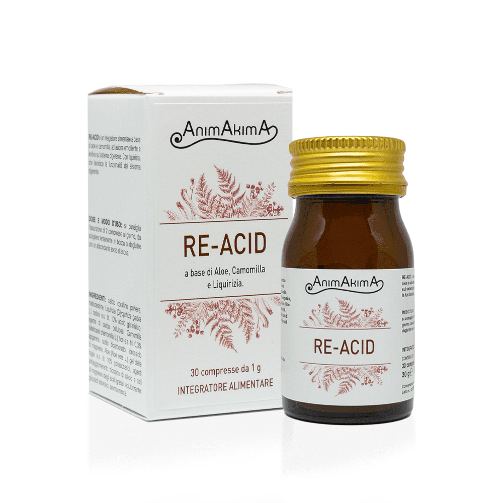 Re-Acid | Compresse Orosolubili per Acidità e Reflusso – Emporio nel Bosco